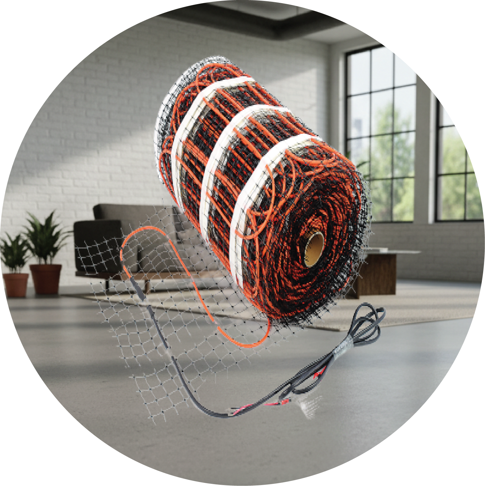 Concrete Embedded Heating Cable – WarmAll Floor Heating